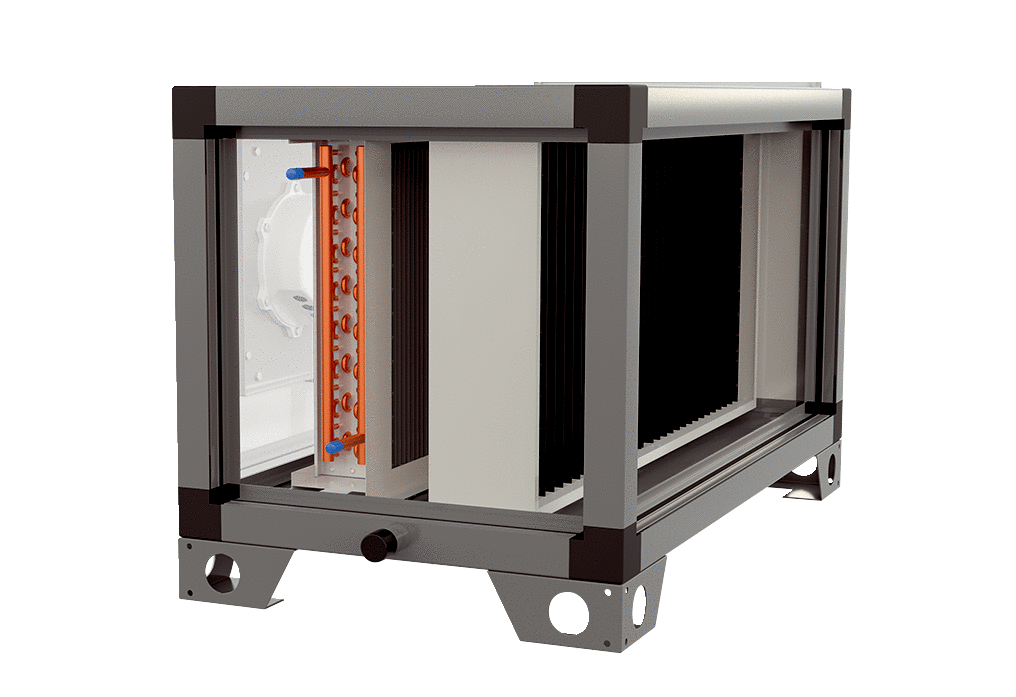 Kühlregister NHKR-MV4512-V-CCW2 4NC | AEREX